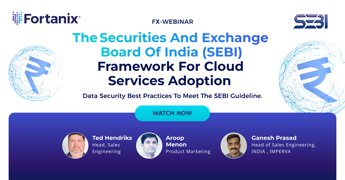 The Securities and Exchange Board of India (SEBI) Framework for Cloud Services Adoption - On ...